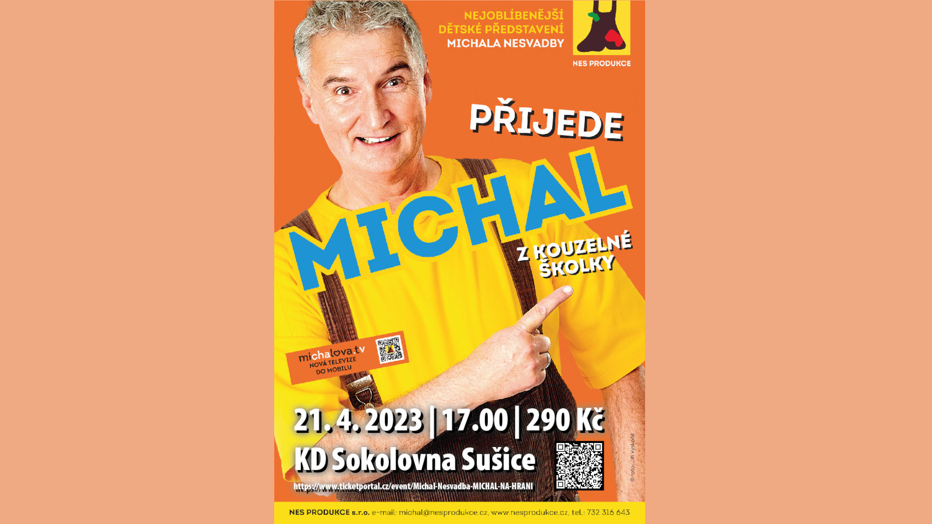 MICHAL NESVADBA Z KOUZELNÉ ŠKOLKY!: MICHAL NA HRANÍ - Sirkus Sušické ...